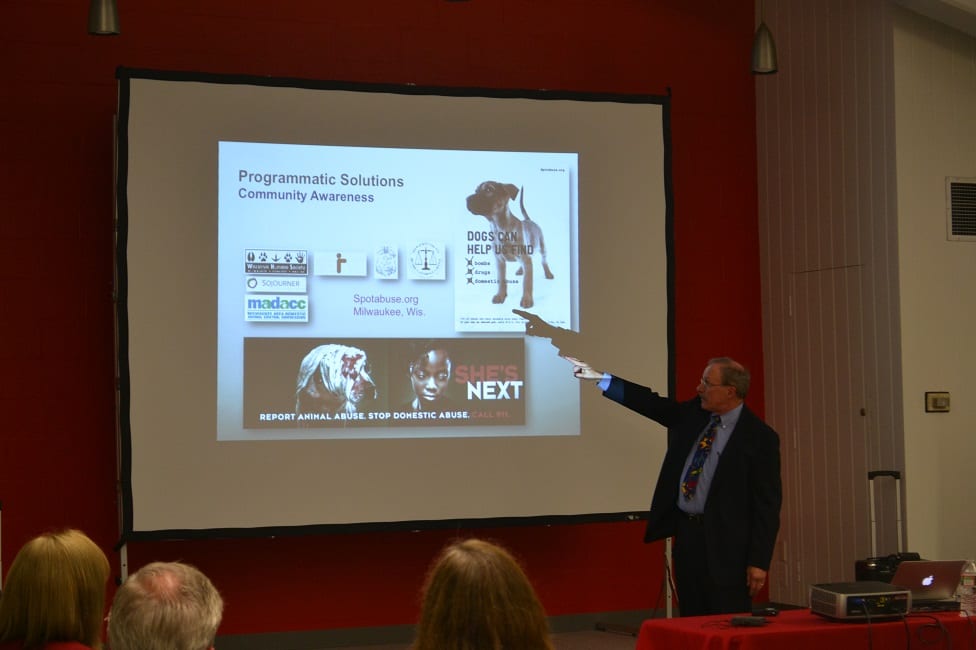 Phil Arkow at the Animal Rescue League of Boston